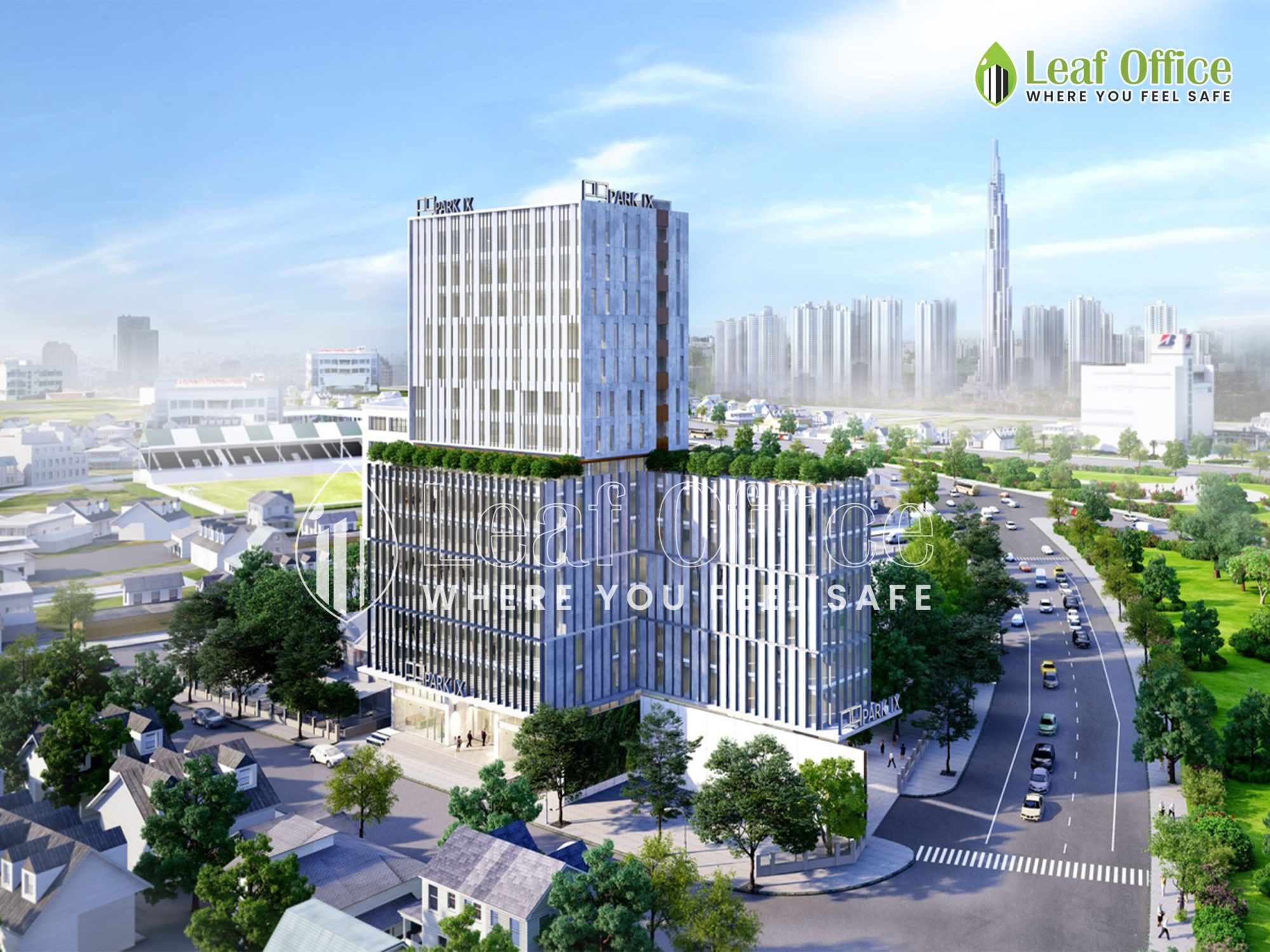 Tòa nhà Park IX Building | 8 Phan Đình Giót, Quận Tân Bình