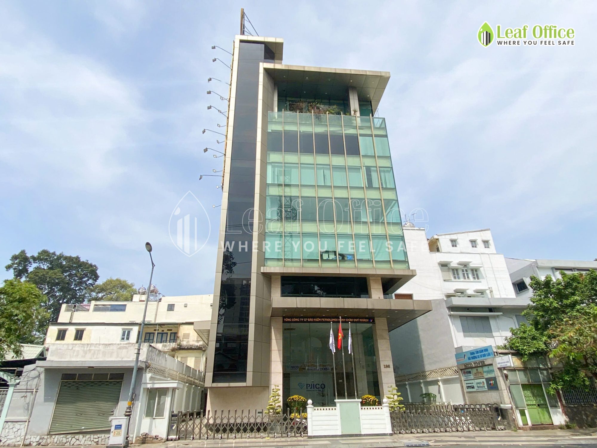 Tòa nhà Pjico Building | 186 Điện Biên Phủ, Quận 3